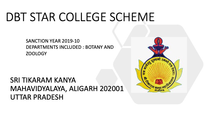 SRI TIKA RAM KANYA MAHAVIDYALAYA, ALIGARH